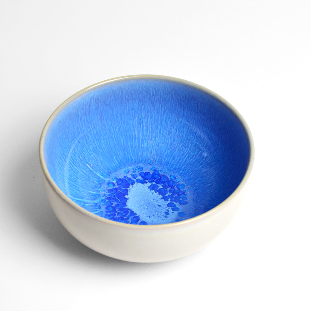 Saladier M | Bleu minéral - Vaisselle en grès artisanale – Céladon Paris