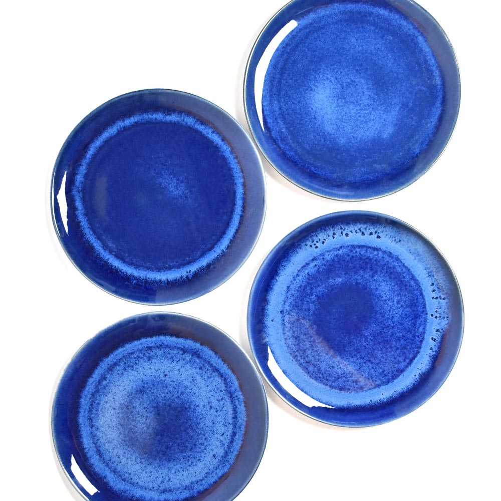 Grande assiette | Bleu odyssée - Vaisselle en céramique du Portugal ...